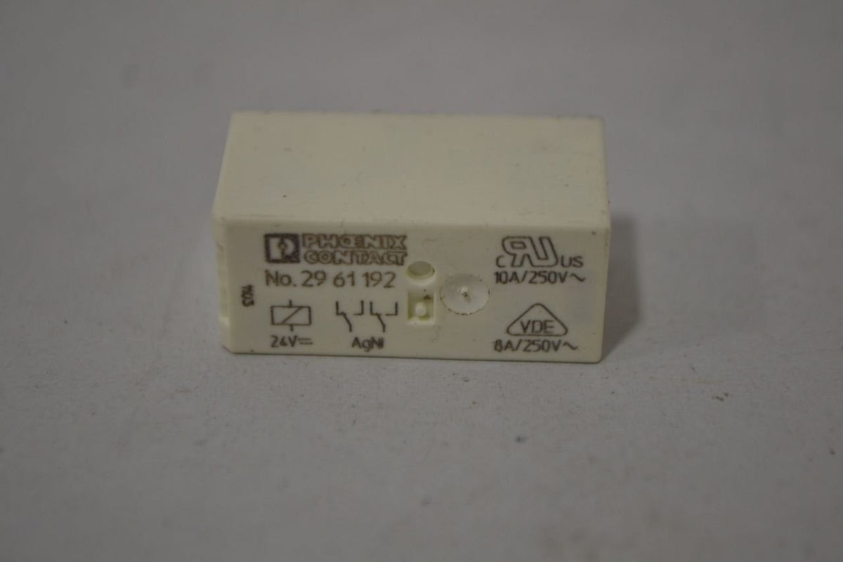 Pheonix Contact 2961192 RELAY, POWER, DPDT, 24VDC, 8A, SOCKET – Shield ...